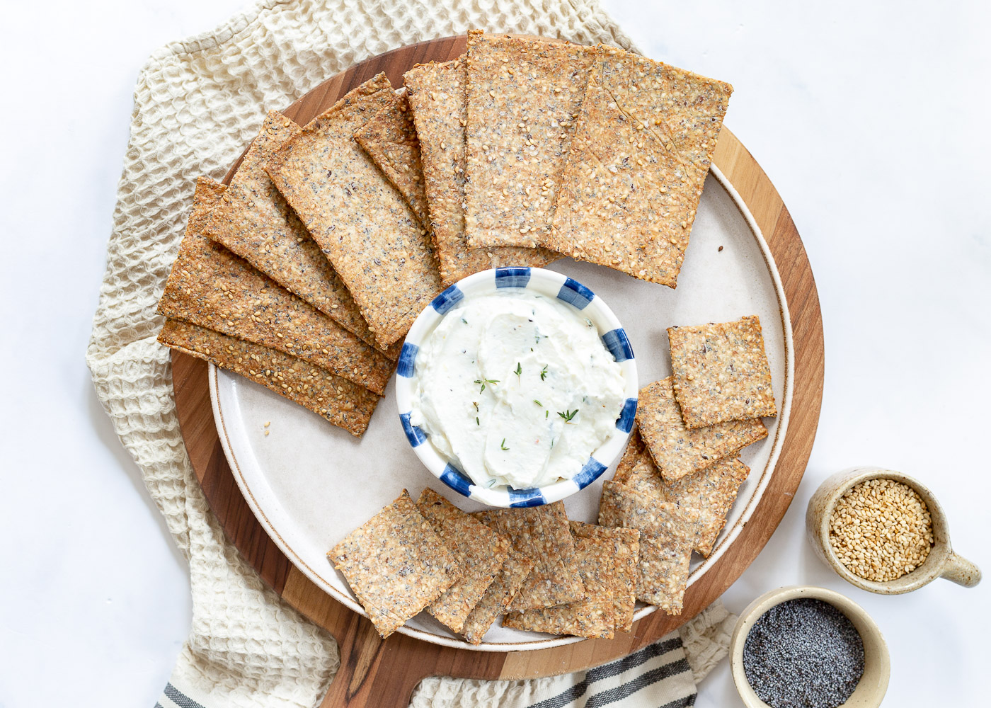 Volkoren crackers - Zoetrecepten